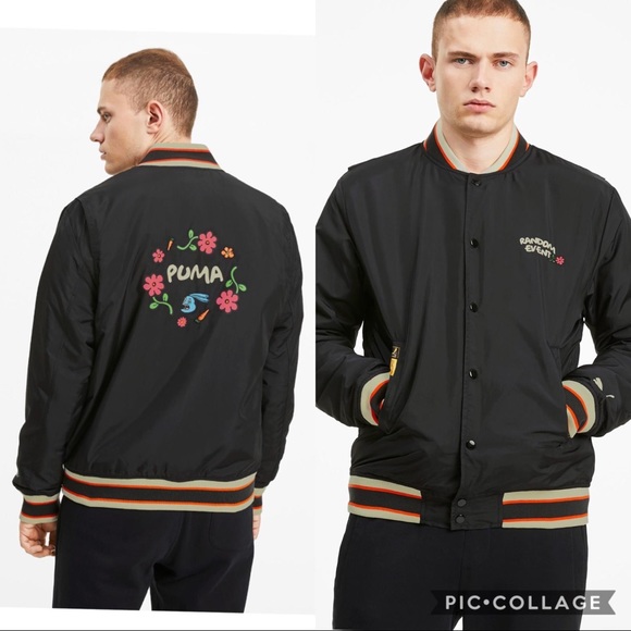 Puma | Jackets & Coats | Nwt 8 Puma Bomber Jacket Randomevent | Poshmark